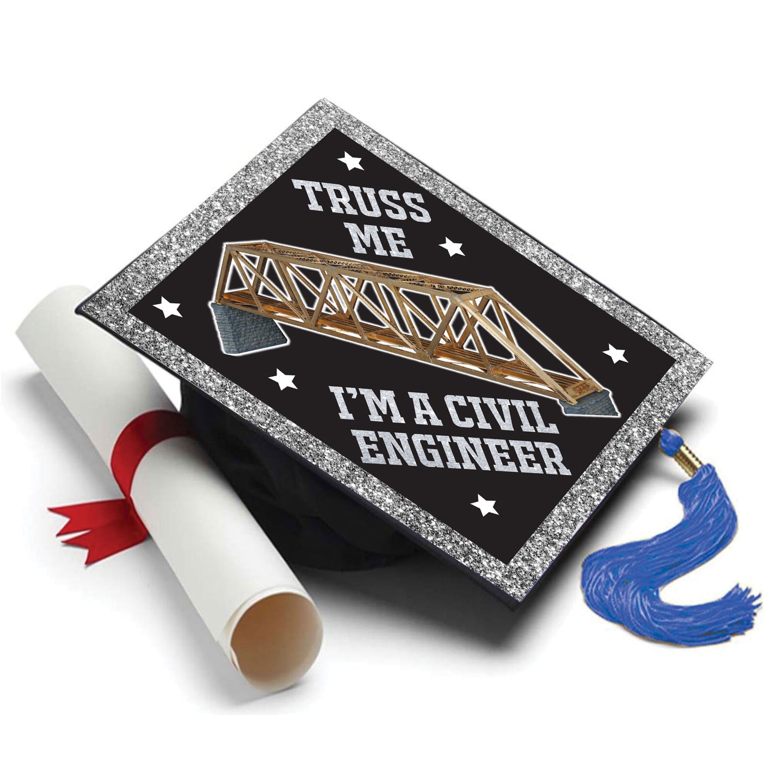 Best Selling Grad Cap Designs– Page 6 – Tassel Toppers - Professionally ...