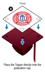 Elementary Graduation Cap - Next Stop First Grade Tassel Topper ...