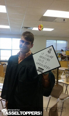 If Youre Reading This - Drake Grad Cap Tassel Topper– Tassel Toppers ...