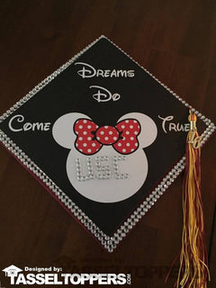 Minnie Mouse Grad Cap Tassel Topper – Tassel Toppers - Professionally ...