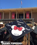 Minnie Mouse Grad Cap Tassel Topper – Tassel Toppers - Professionally ...