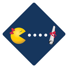 Pac Man - Ms. Grad Cap Tassel Topper – Tassel Toppers - Professionally ...